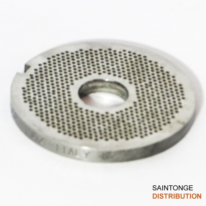 Grille inox N°2 pour hachoir B98 - Saintonge Distribution